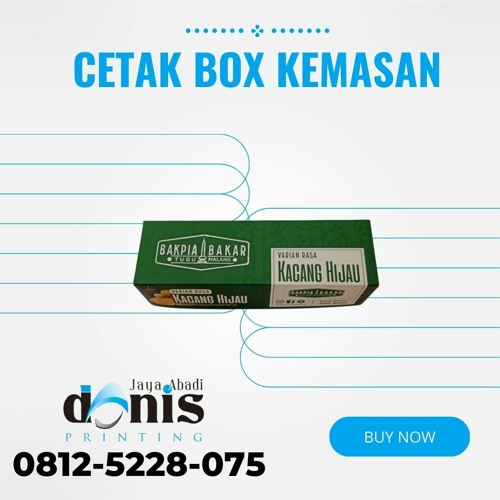 Stream HASIL CETAK TERBAIK, HUB 0812-522-8075 | Buat Box Makanan Malang ...