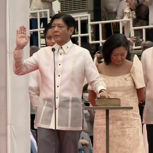 Listen to playlists featuring The oath taking of Bongbong Marcos - The ...