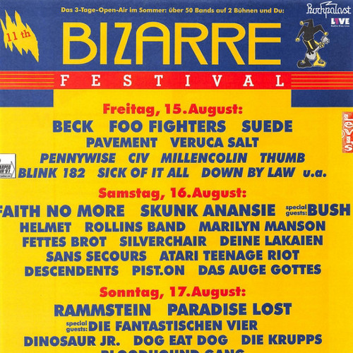 Stream Rammstein-Weißes Fleisch (Live, Bizarre Festival 1996) by The_Demoman | Listen online for ...