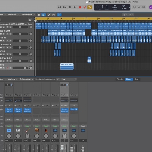 Stream Projet 539 UnknowProd Pour Olivia 81 Bpm L.P.Auda by UnknowProd ...