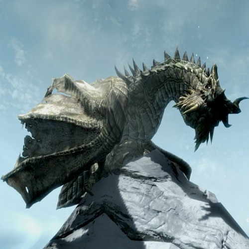 Skyrim Paarthurnax Statue