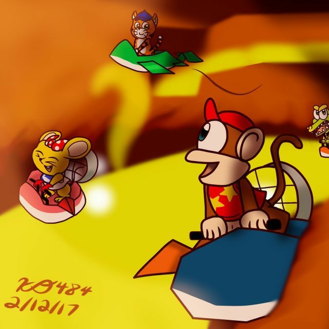 Stream Hot Top Volcano REMIX - Diddy Kong Racing by Dungeony | Listen ...