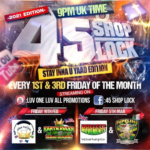Stream 45 Shop Lock King Tubbys Meets Earth Ruler - 2 - 19 - 21 by ...