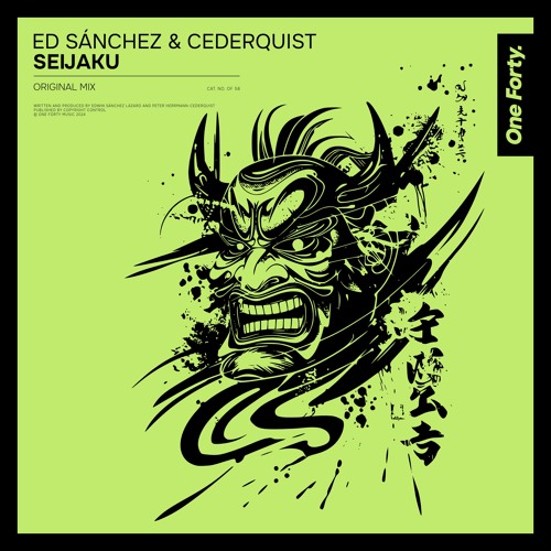 Stream Ed Sánchez Vs Cederquist- Seijaku (Radio Edit) by One Forty ...