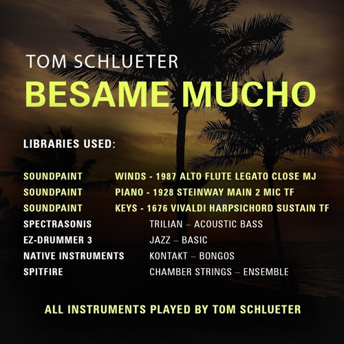 Stream Besame Mucho #soundpaintdemo by Tom Schlueter | Listen online ...