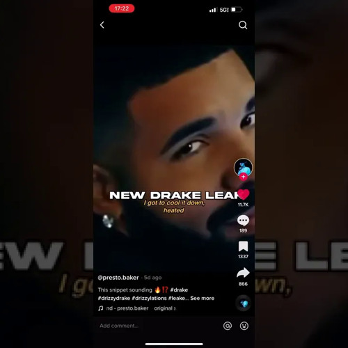 Stream drake heated snippet 2022 by MAGiX | Listen online for free on ...