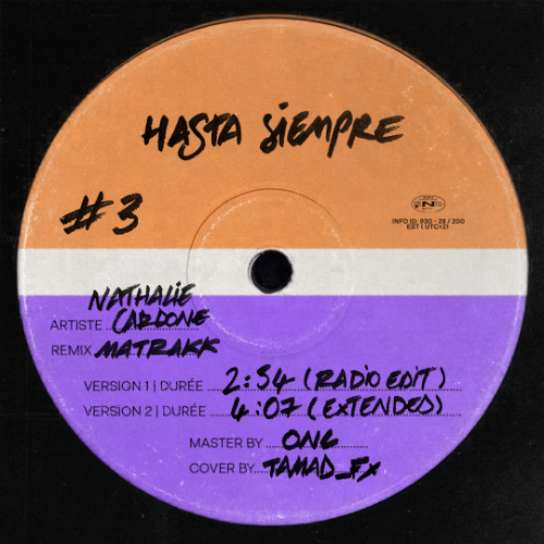Stream Nathalie Cardone - Hasta Siempre (MATRAKK REMIX) / FREE DOWNLOAD ...