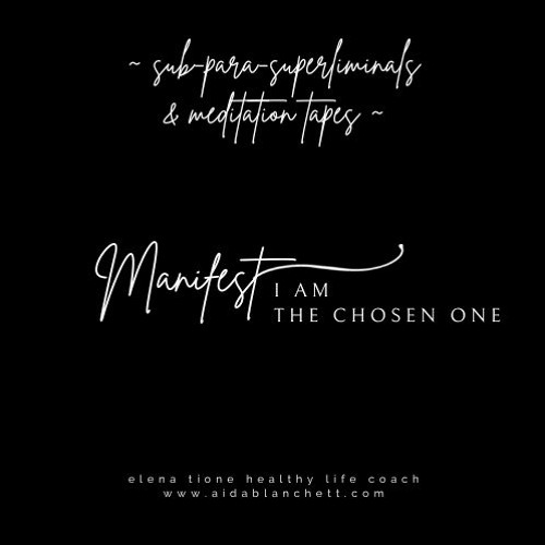 Stream I Am The Chosen One By Elena Tione Healthy Life Coach Listen Online