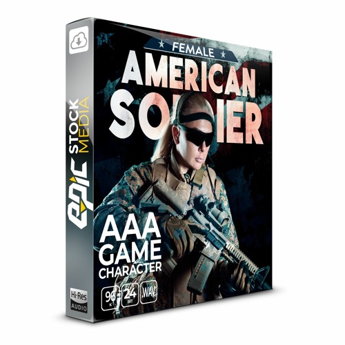 Stream Epic Stock Media | Listen to AAA Game Character American Soldier ...