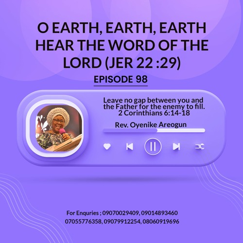 Stream Episode 098- Leave no gap between you and the Father for the ...