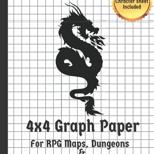 Stream episode $PDF$/READ ️/Download ️ 4X4 Graph Paper For RPG Maps ...
