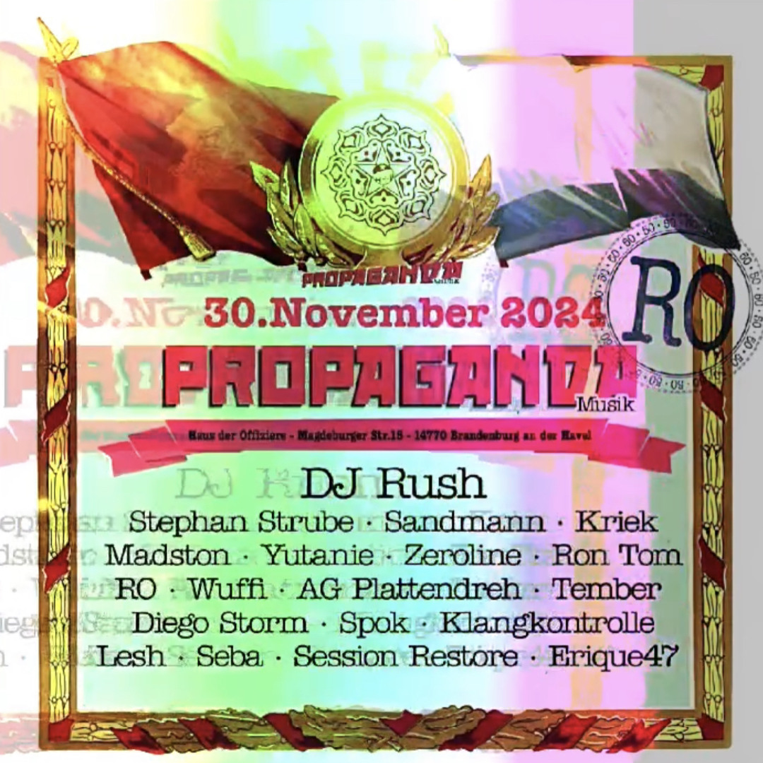 Stream Sebastian Sandmann @ Haus der Offiziere Propaganda Night 30_11 ...