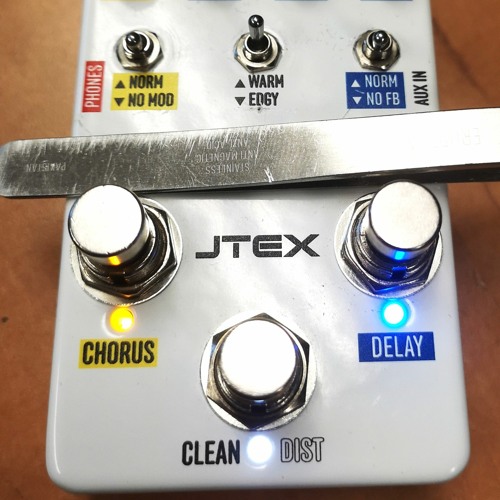 Stream The mysterious new JTEX pedal: Triple Tracker demo by Jerry ...