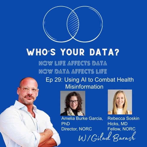 Stream Episode Ep 29 Using Ai To Combat Health Misinformation By Whos Your Data Podcast