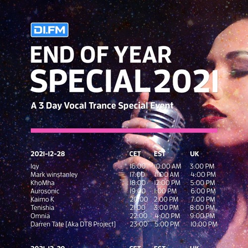 Stream Suzy Solar - Vocal Trance mix DI.FM End OfYear Special 2021 by ...