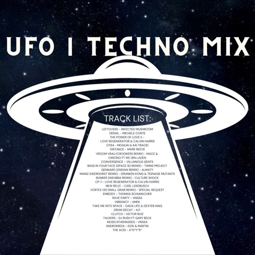 Stream UFO | Techno Mix by Hardin | Listen online for free on SoundCloud
