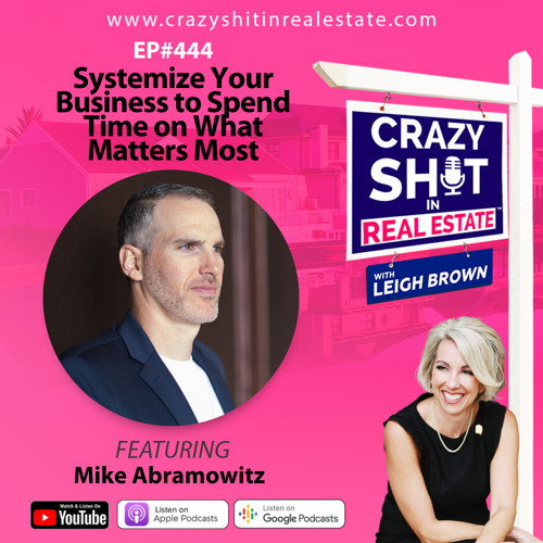 Stream Systemize Your Business to Spend Time on What Matters Most with Mike Abramowitz by Leigh ...