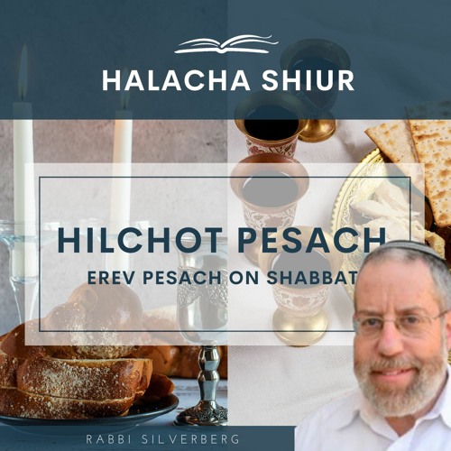 Hilchot Pesach – Erev Pesach on Shabbat – Darche Noam