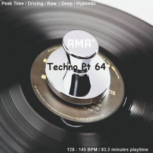 Stream Techno Pt.64 by Dj AMA° | Listen online for free on SoundCloud