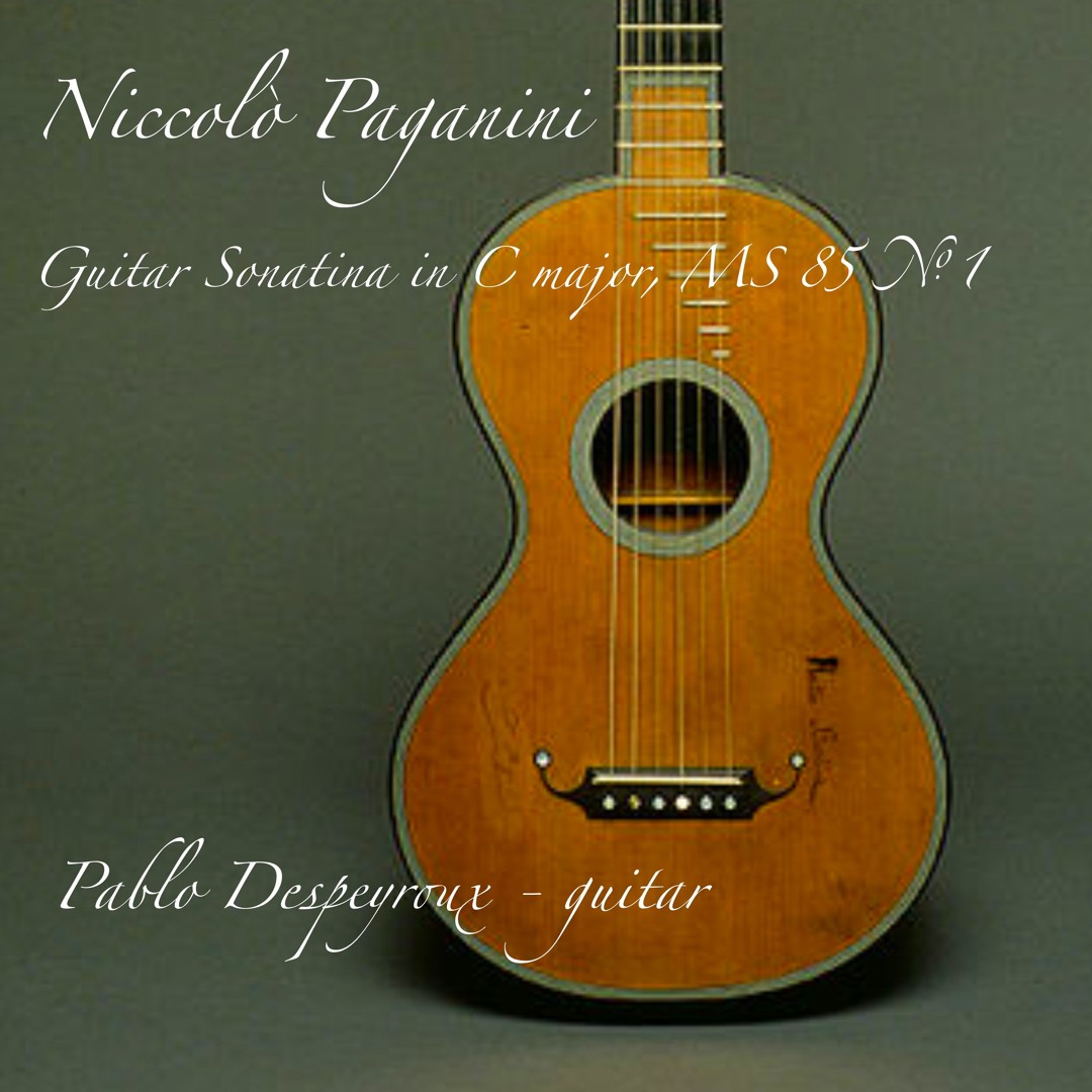 Stream Guitar Sonatina in C major, MS 85 No.1 by Pablo Despeyroux ...