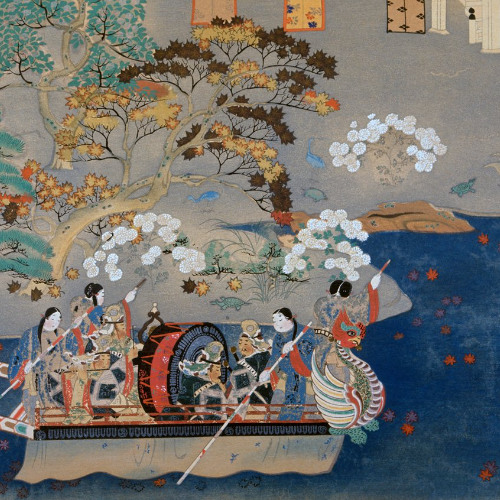 Stream On the fields of Kasuga for soprano, violin, cello and ...