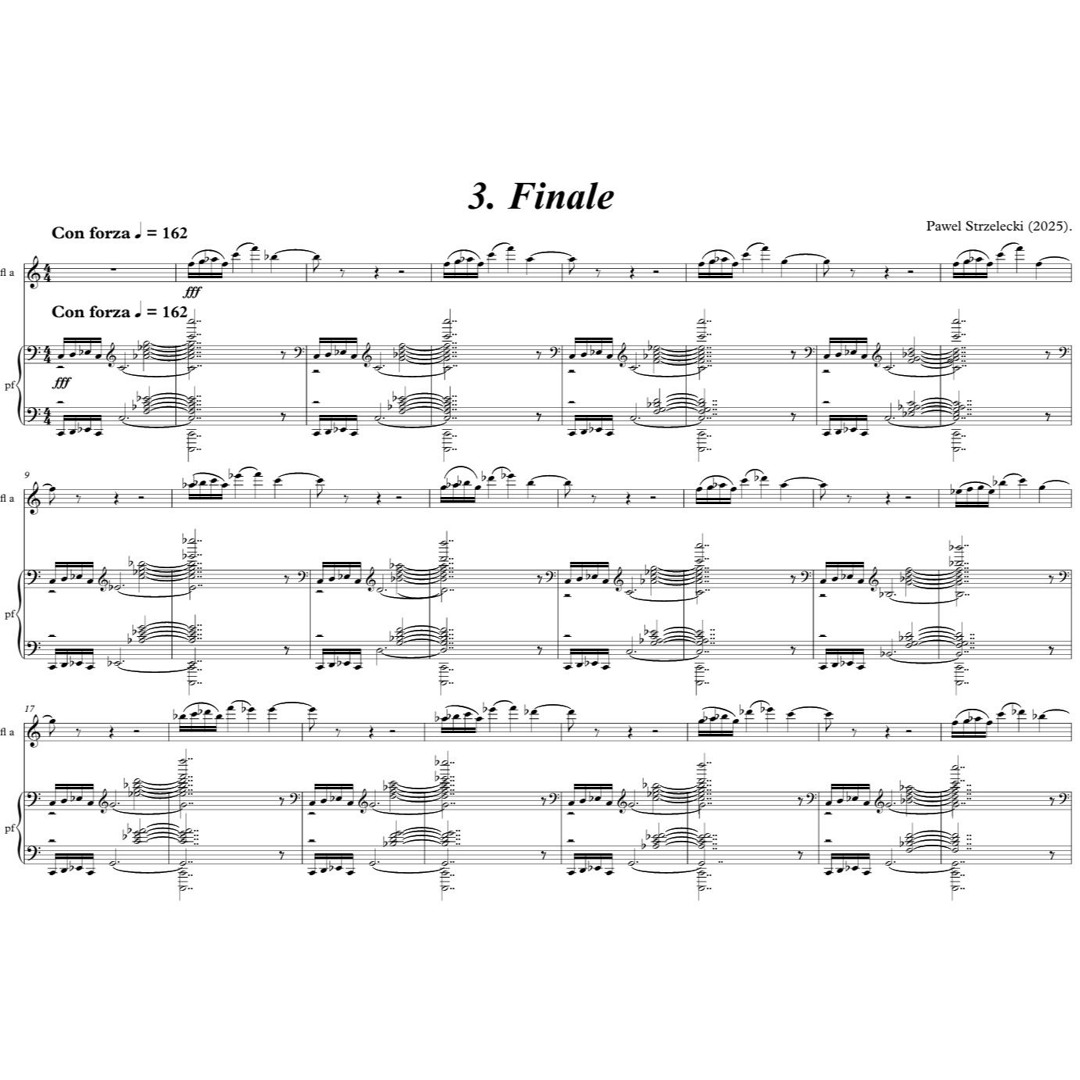 Stream Pawel Strzelecki: 3. Finale [Sonata for Alto Flute and Piano ...