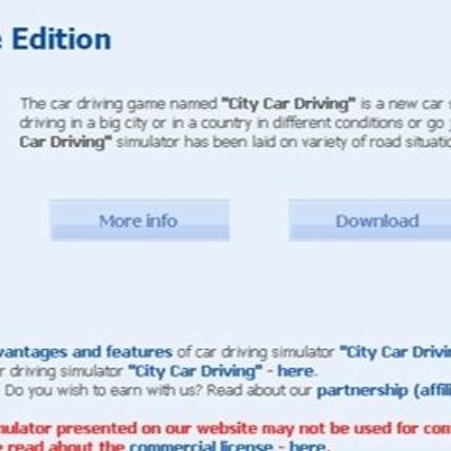 Stream City Car Driving Product Key And Serial Number from CasthaKtigi ...