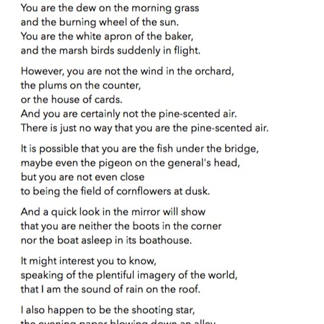 Billy Collins Most Famous Poems | Sitedoct.org