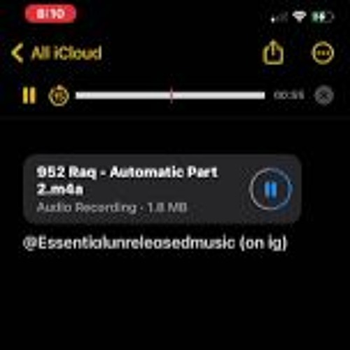 Stream 952 Raq - Automatic Part 2 (Unreleased) by xtechn | Listen ...