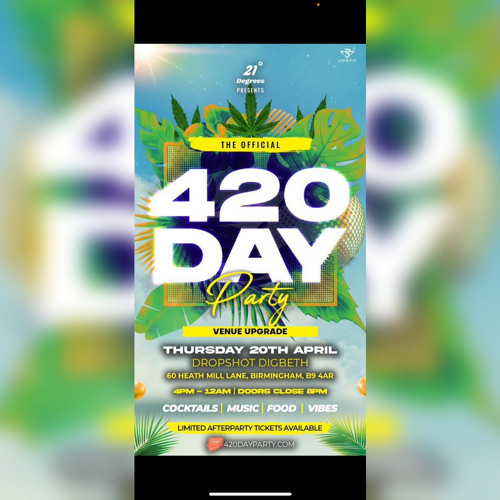Stream 21 DEGREES PRESENTS: 4/20 DAY PARTY LIVE AUDIO MIX FT KS THE ...
