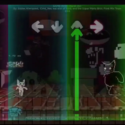 Stream FNF Game Over But Me, Mario, And Two Cats Sing It by Agent 810 ...