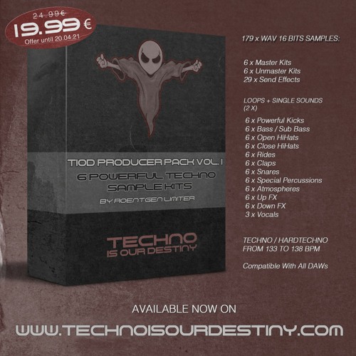 Stream 🎹 TIOD Producer Pack Vol.1 By Roentgen Limiter - 6 Powerful ...