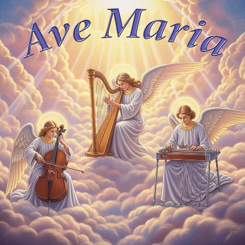 Stream Ave Maria (voice, flute, harp, cello, pedal steel) by Andy ...