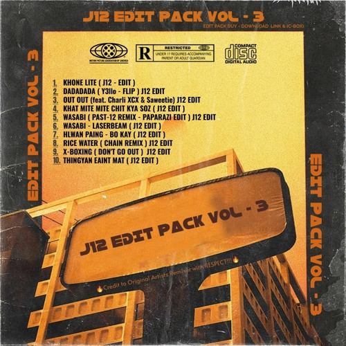Stream J12 EDIT PACK VOLUME-3 by J12 | Listen online for free on SoundCloud