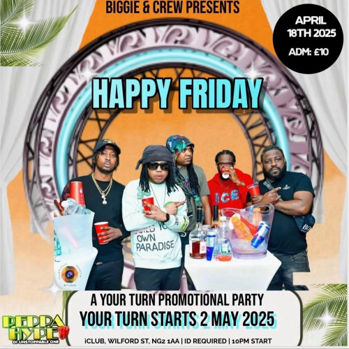 Stream BIGGIE & CREW TURN NOTTINGHAM 19-04-25 || CONTROLS @DJPRINCE ...
