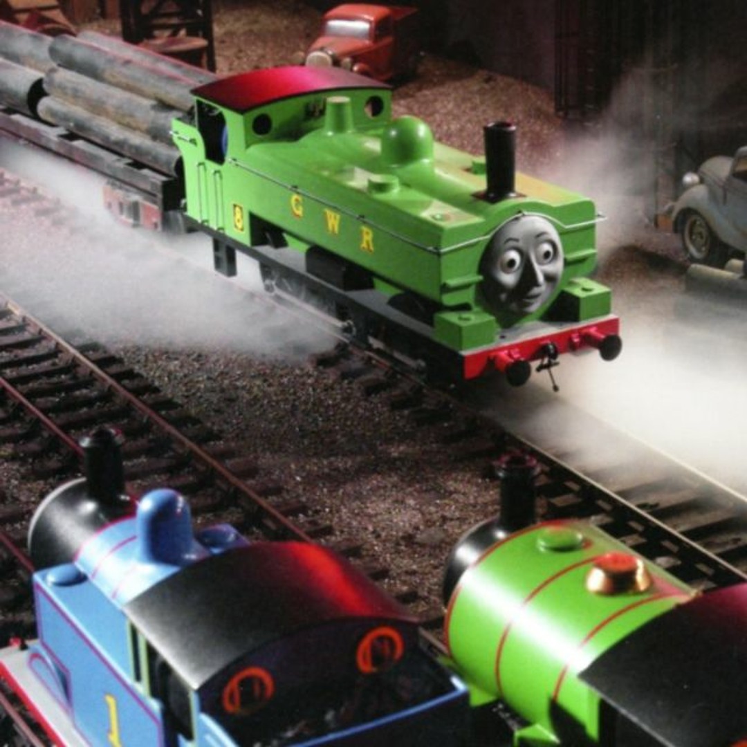 Stream Scaredy Engines • Thomas, Percy and Duck Work at the Smelter's ...