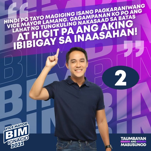 Stream Bim Ignacio Official Jingle 2022 by Bim Ignacio | Listen online ...