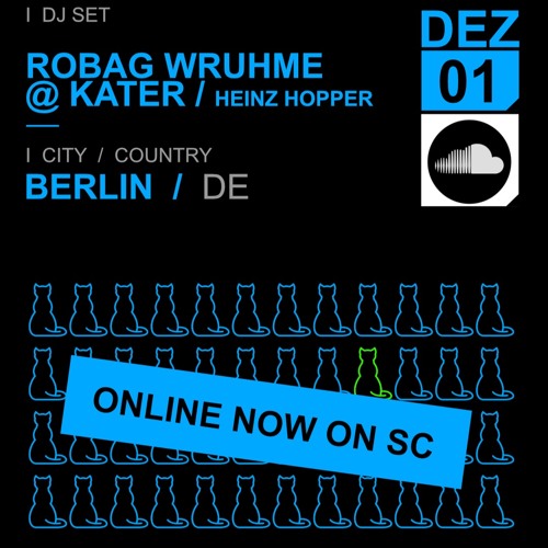 Stream ROBAG WRUHME DJ SET @ KATER / BERLIN 1. DEZEMBER 2025 by Robag ...