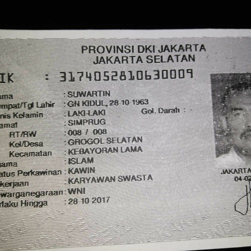 Font Untuk NIK EKTP OCR EXTENDED FONT Gerbang Putra