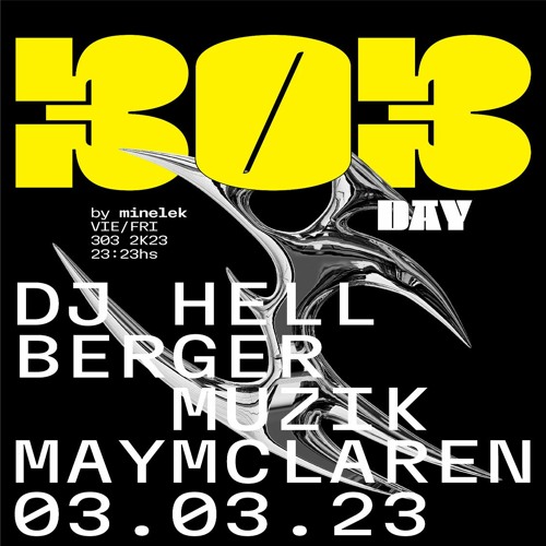 Stream May Mc Laren at #303DAY w/ Dj Hell | March 3rd, 2023 by 𝕸𝖆𝖞 𝕸𝖈 ...