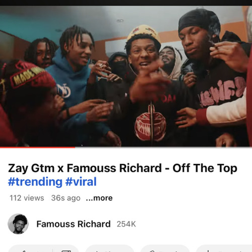 Stream Famouss Richard x Zay Gtm - off the top by Famouss Richard ...