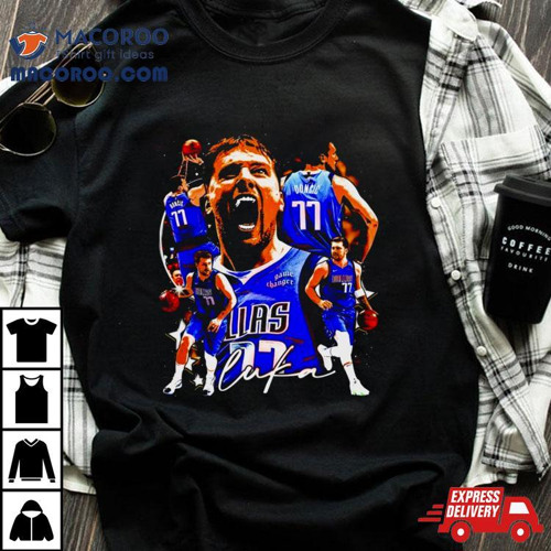 Stream Dallas Mavericks Luka Doncic Graphic Poster Shirt by macoroo | Listen online for free on ...