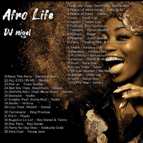 Stream Afro Life mix① by DJ nigel | Listen online for free on SoundCloud