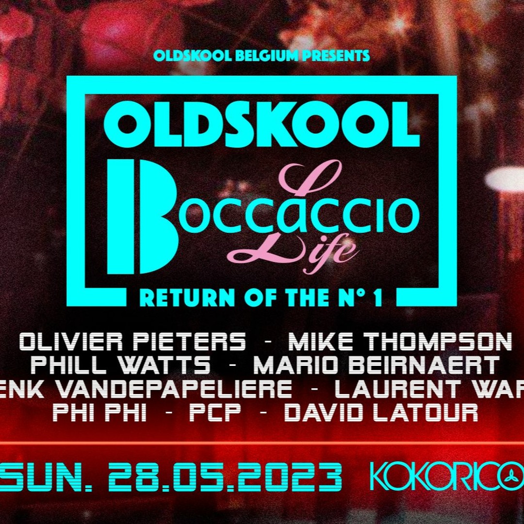 Stream Phil Watts live on vinyl @ Oldskool Boccaccio Life by ...
