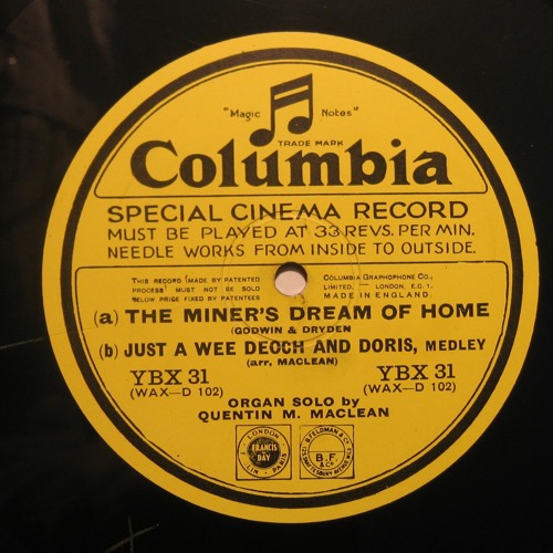 Stream Quentin Maclean - The Miner´s Dream Of Home - Just A Wee Deoch ...