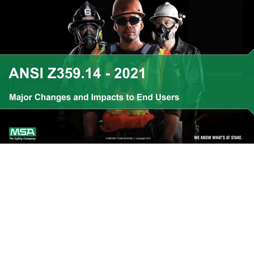 Stream episode What the Updated Z359.14 Standard Means for Self ...