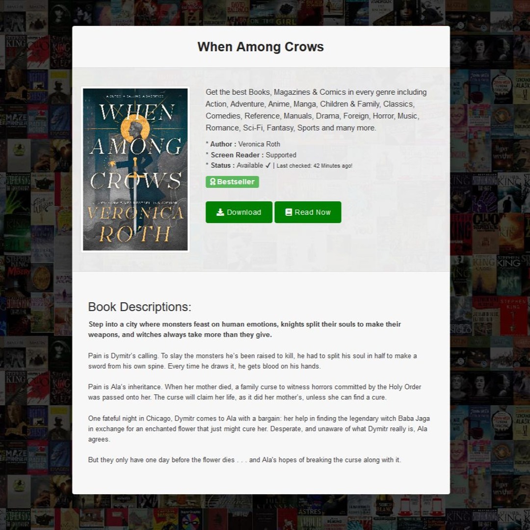 Stream [PDF] Downloads When Among Crows by Veronica Roth from Wooten719 ...