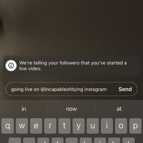 Stream LIVE ON MY NEW IG @INCAPABLEOFDYING NEW MUSIC! by SVRITE ...