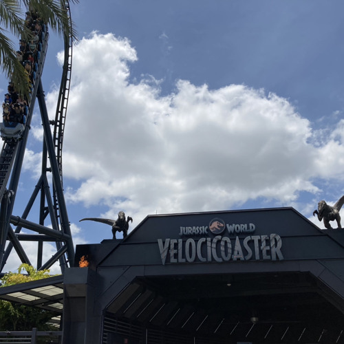Stream Jurassic World Velocicoaster Theme at Universal’s Islands of ...