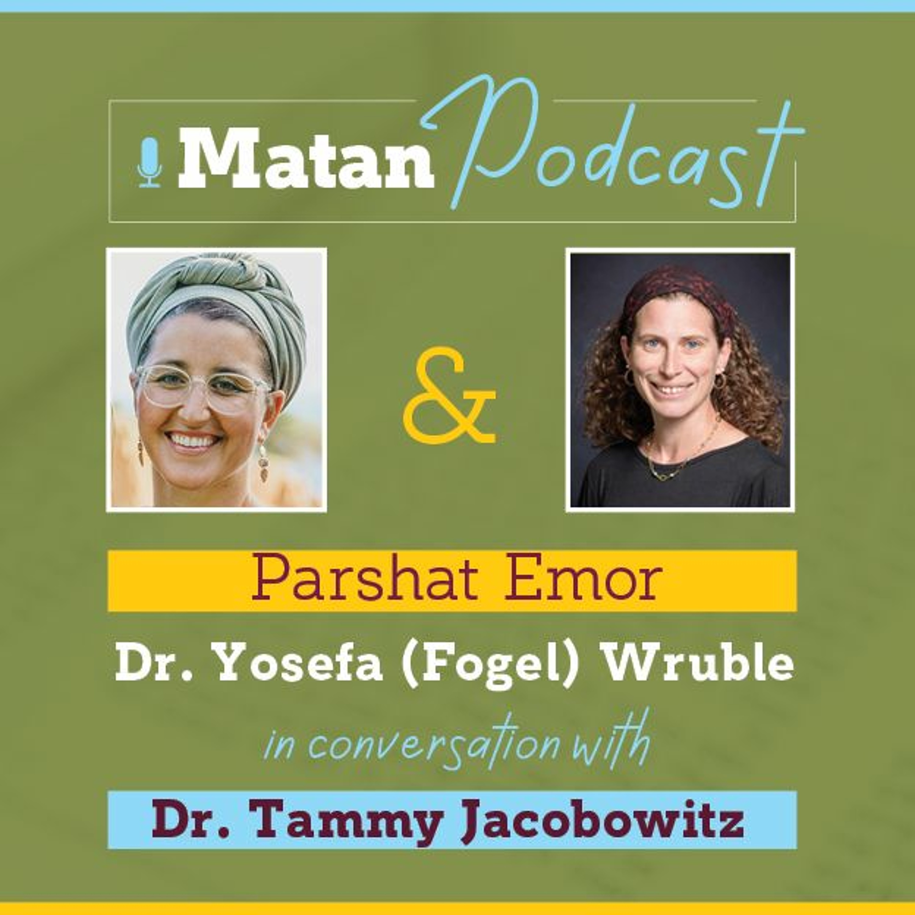 Episode 106 : Parshat Emor - The Potential and Lived Experience of ...